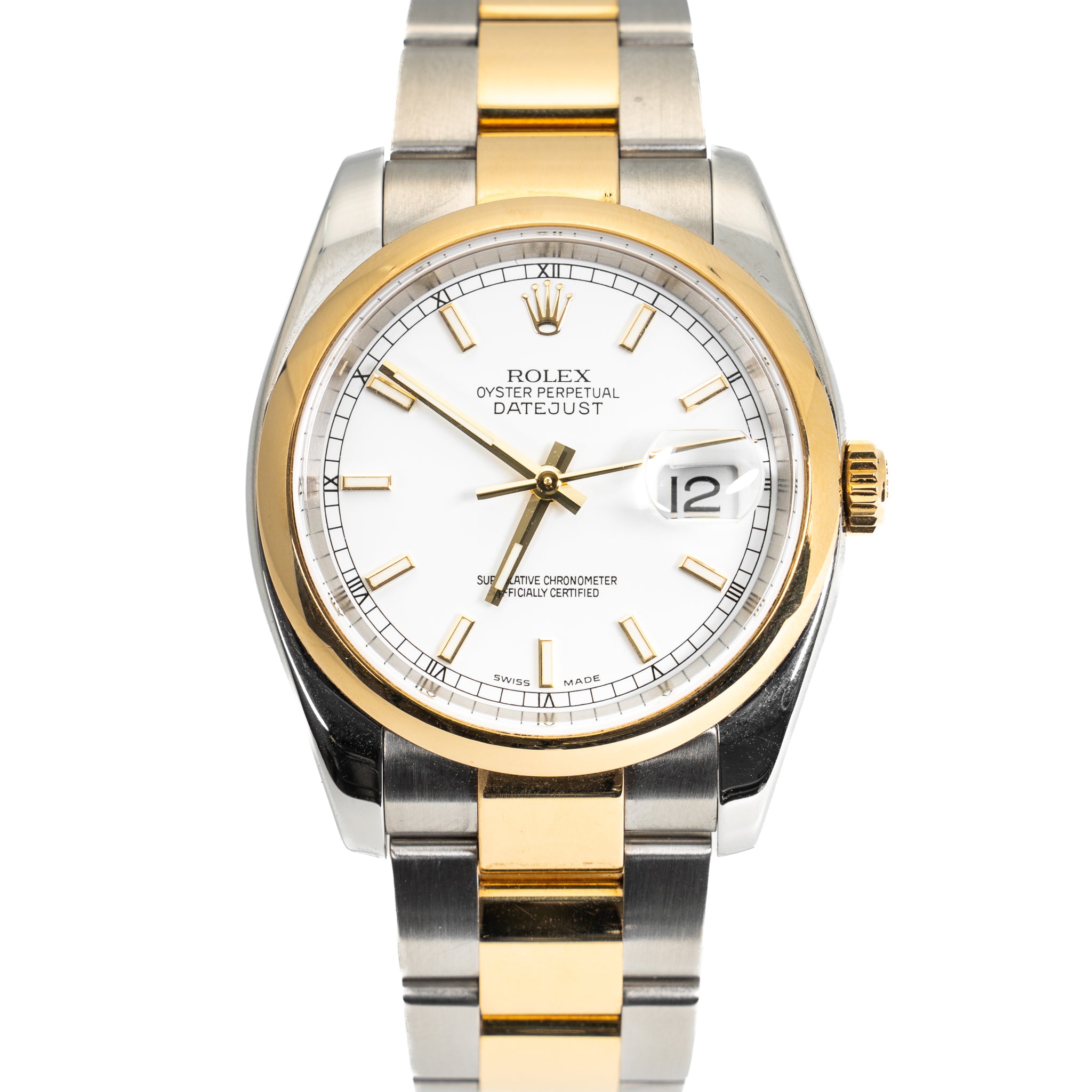Rolex Datejust 36 Ref. 116203 White Dial – AAA Jewelers